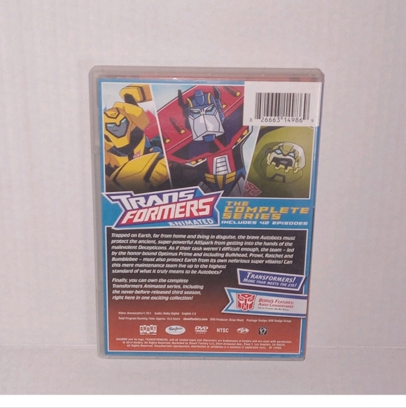 Media | Transformers Animated The Complete Series Dvd Set Tv Show ...